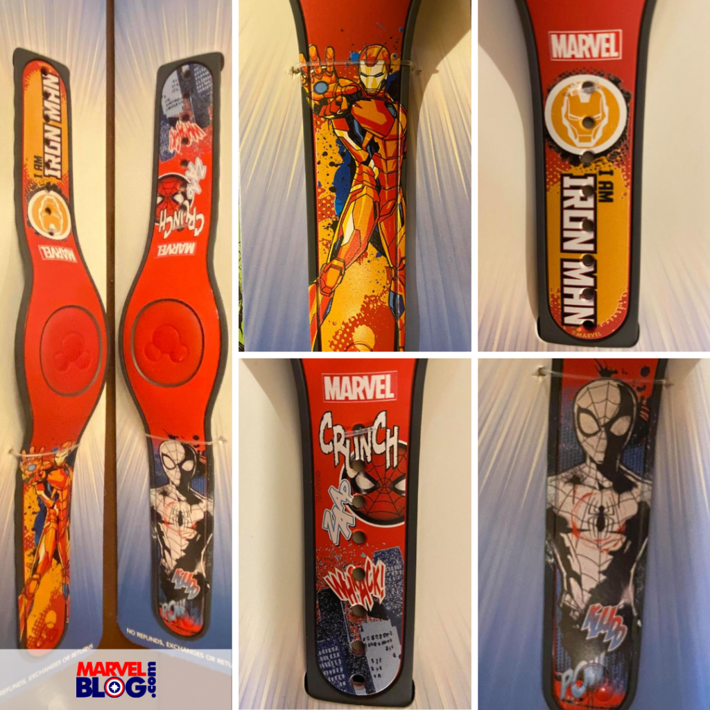 All New Marvel Magic Bands ft. Iron Man & Spider-Man - MarvelBlog.com
