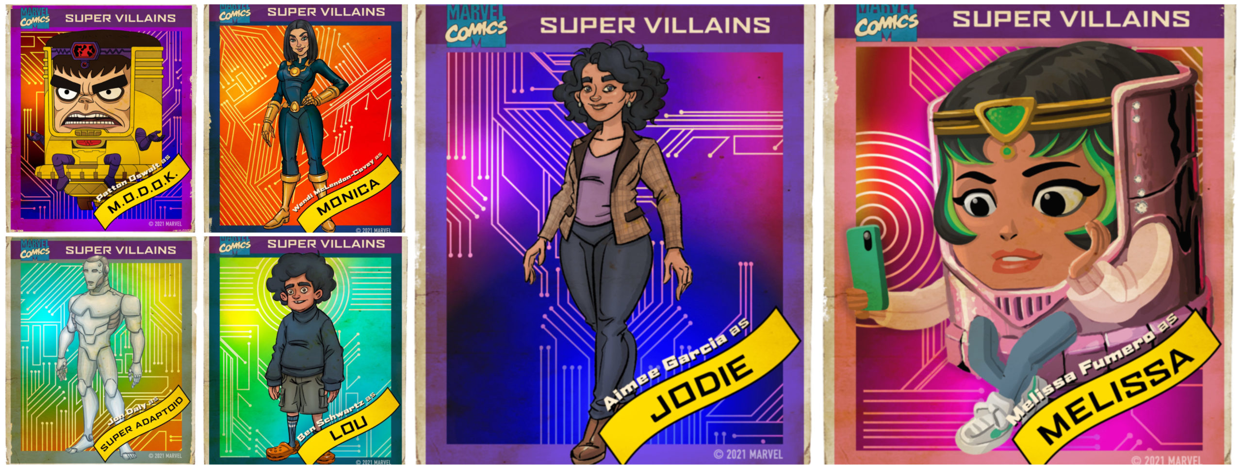 More MARVEL’S M.O.D.O.K. Trading Cards Released - MarvelBlog.com