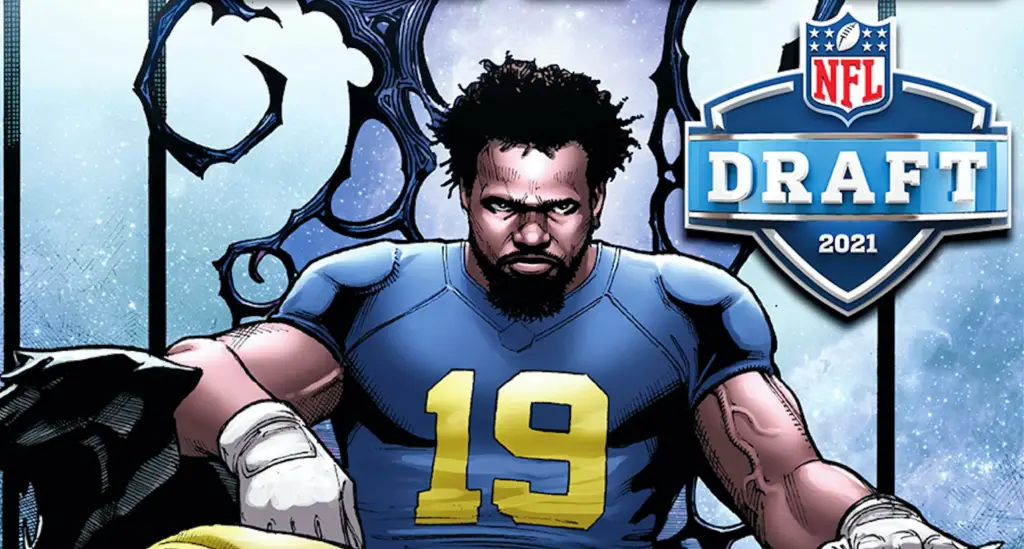 Slide in the End Zone with NFL MARVEL Variants - MarvelBlog.com