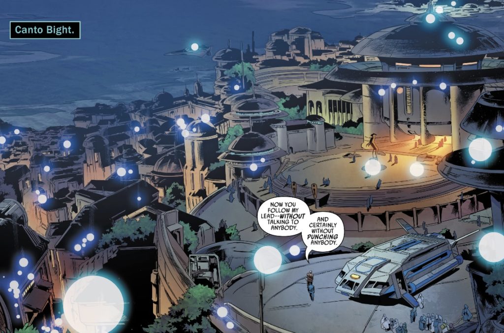 REVIEW: Unexpected Arrivals in BOUNTY HUNTERS #15
