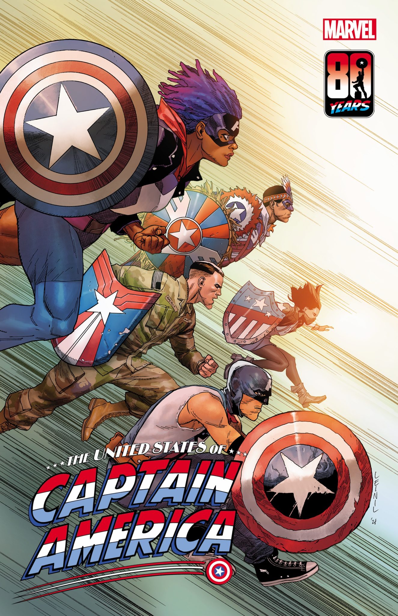 U.S. of Captain America: Check Out All 5 New Caps! - MarvelBlog.com
