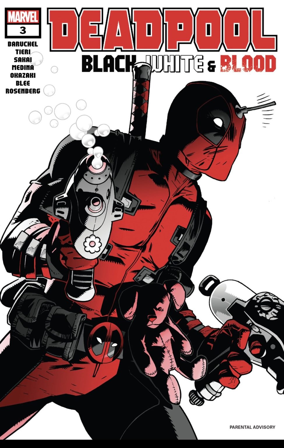 REVIEW: Gory Giggles Galore in Deadpool: Black, White, & Blood #3