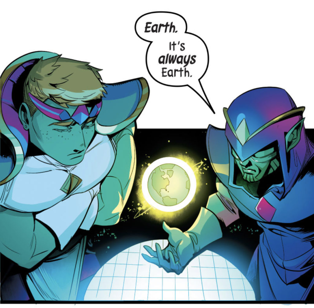 REVIEW: Illusory Romance in Hulkling & Wiccan Infinity Comic #3 ...