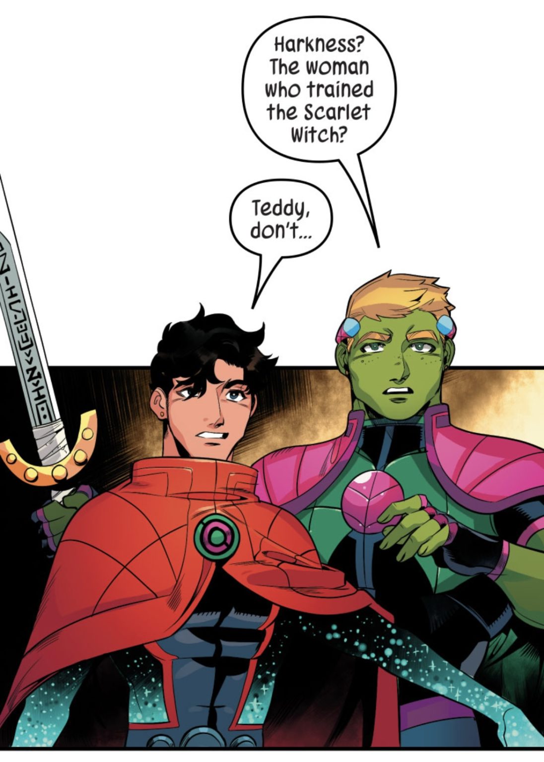 REVIEW: Agatha All Along in Hulkling & Wiccan 4 - MarvelBlog.com