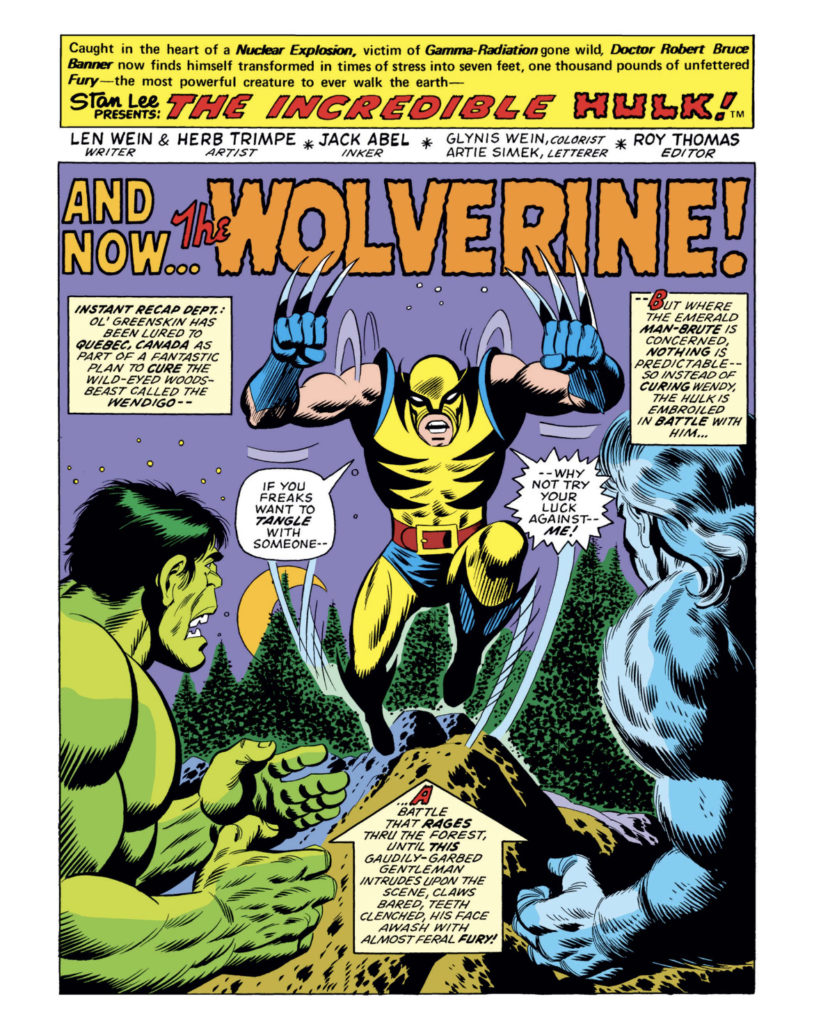 RETRO REVIEW: Wolverine in The Incredible Hulk #181 - MarvelBlog.com