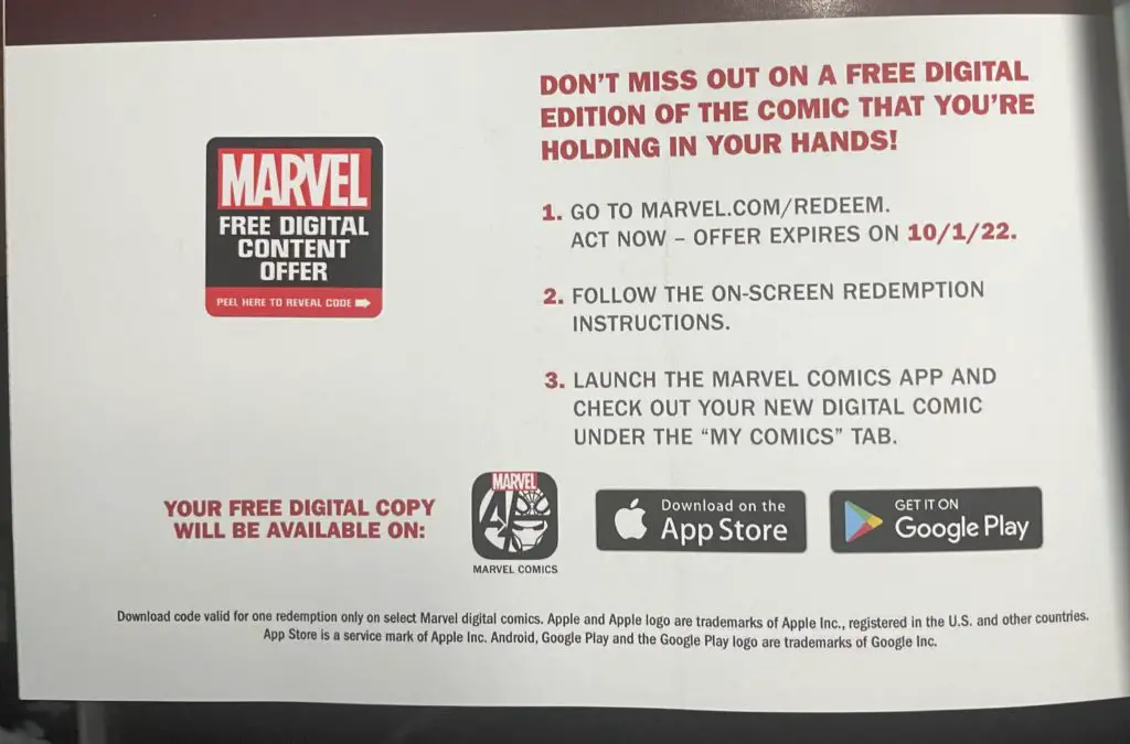 Marvel Updates Digital Comic Redemption - MarvelBlog.com