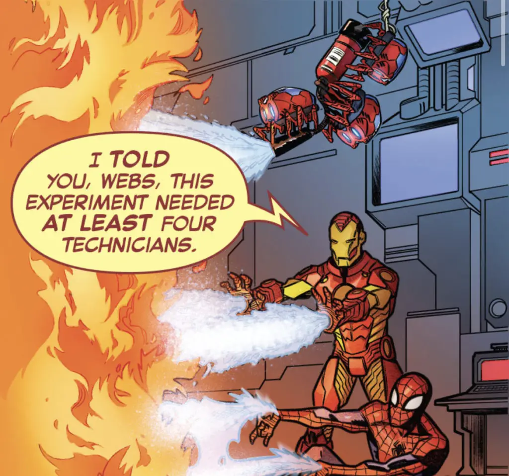 REVIEW: We Are Iron Man in Spider-Bot #5 - MarvelBlog.com