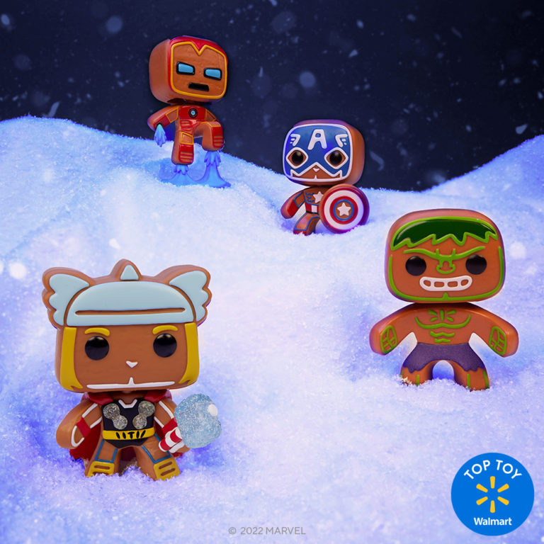 Funko Announces Marvel Gingerbread 4-Pack for Festival of Fun ...